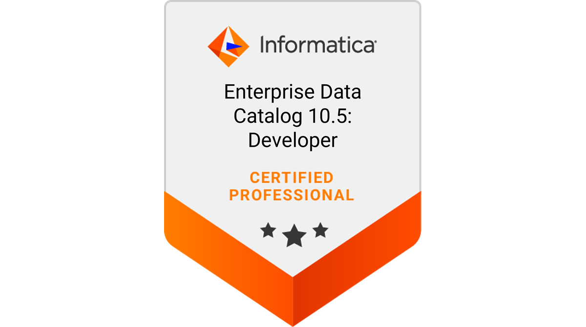 Informatica University Professional Certification Informatica University Professional Certification